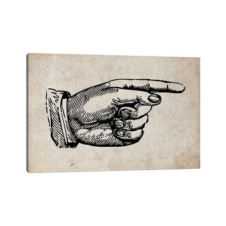 iCanvas "Victorian Pointing Finger Landscape Right" by FisherCraft ...