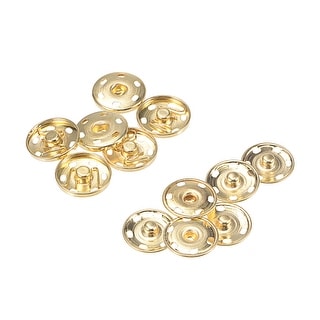 Snap Buttons, Copper Sew-on Press Button Fastener for Shoes - Bed Bath ...