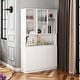 Modular Buffet and Display Cabinet - Modular Design in Pristine White ...