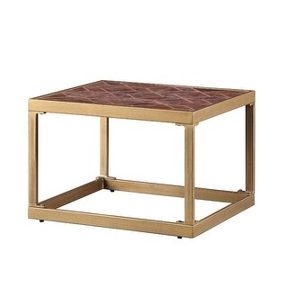 Hunter Retro Brown End Table - Bed Bath & Beyond - 41506998