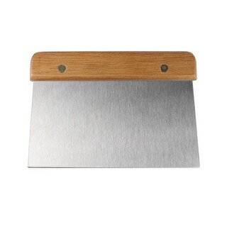 Chef Craft 6-inch Wide Stainless Steel Blade Dough Scraper - Bed Bath ...