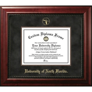 University of North Florida 11w x 8.5h Executive Diploma Frame - Bed ...
