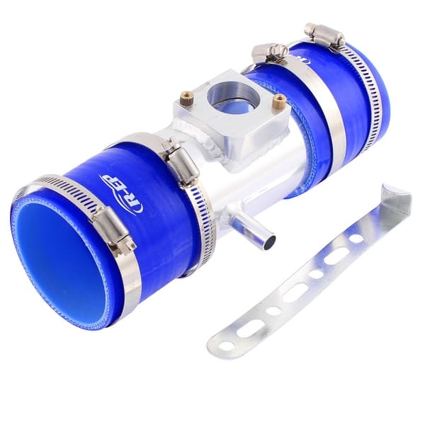 Car Universal 76mm Dia Aluminium Air Filter Turbo Intake Intercooler ...