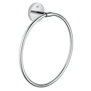 Grohe Bau Cosmopolitan 8-1/4" Towel Ring - Bed Bath & Beyond - 17137211