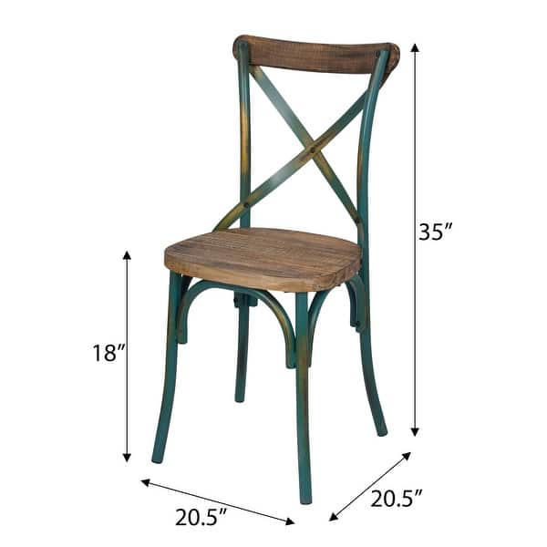 Croner Cross Back Side Chair - Bed Bath & Beyond - 38167554