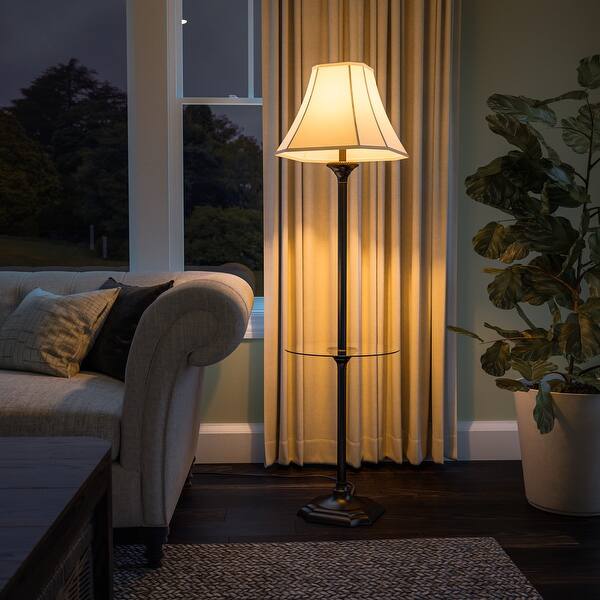 Greenwood Burnished Bronze Gallery Floor Lamp - Bed Bath & Beyond - 8107448