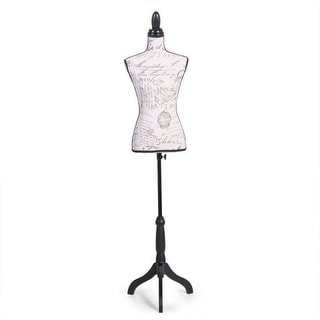 Beige Female Mannequin Body Torso With Velour-like Fabric Surface and ...