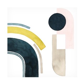 Grace Popp 'Shapely Minimum III' Canvas Art - Bed Bath & Beyond - 39539336