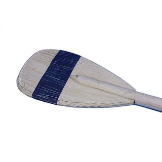 Wooden King Harbor Decorative Rowing Boat Paddle with Hooks 36" - 36" L ...