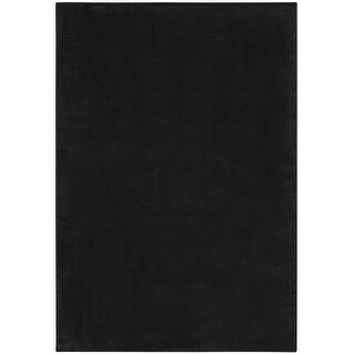6' X 9' Black Non Skid Indoor Outdoor Area Rug - 6' x 7' - On Sale ...