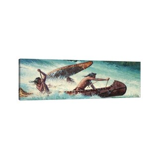 iCanvas "Wildwater Race" by Joe Velazquez Canvas Print - Bed Bath ...