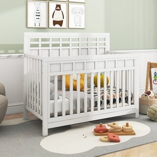 Certified Baby Safe Crib Pine Solid Wood Non-Toxic Finish - Bed Bath ...