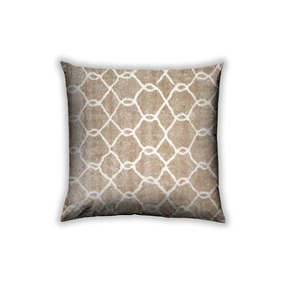 Ahgly Company Modern Contemporary Brown Throw Pillow - Bed Bath ...