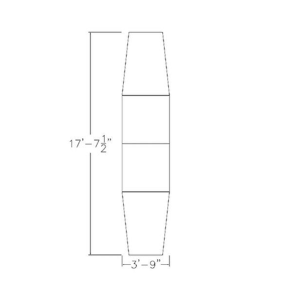 18Ft Modular Hexagon Boardroom Table Metal T Bases Power Data Modules ...