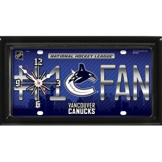 Vancouver Cannucks Clock - Bed Bath & Beyond - 39686253