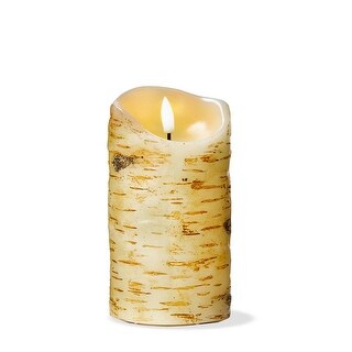 Birch Led Pillar Candle 3X6 - Bed Bath & Beyond - 41996347