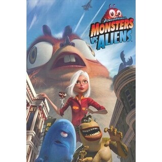 Monsters Vs. Aliens Movie Poster Print (27 X 40) Item Movci6492 - Bed ...