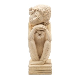 Novica Handmade Girls Dream Sandstone Statuette - Bed Bath & Beyond ...