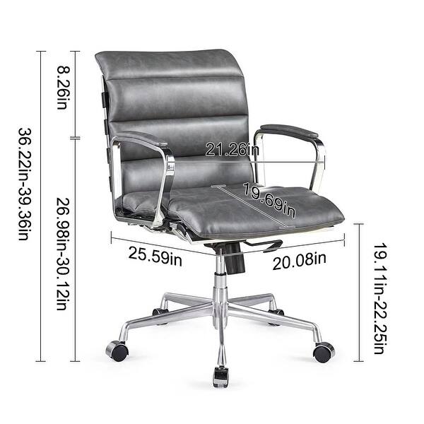 Modern Swivel Office Desk Chair Executive Ergonomic Computer Chair ...