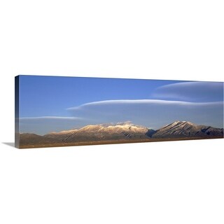 "Lenticular clouds over a mountain range Taos Mountains Sangre de ...
