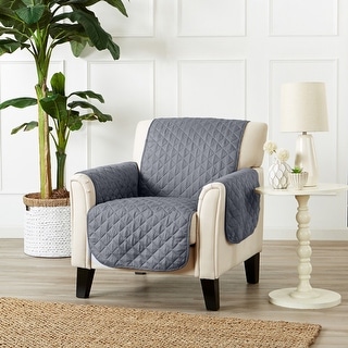 Great Bay Home Reversible Quilted Chair Furniture Protector - Bed Bath ...