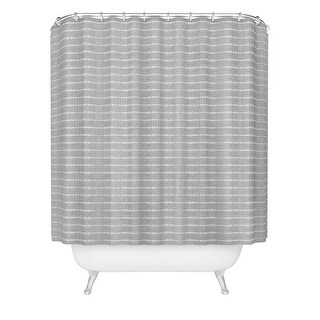 Holli Zollinger Amha Arrow Grey Made to Order Shower Curtain 71" x 74 ...
