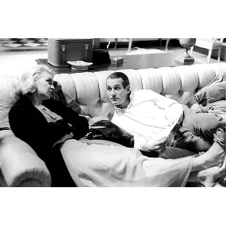 Paul Newman And Joanne Woodward On A Sofa Photo Print Bed Bath