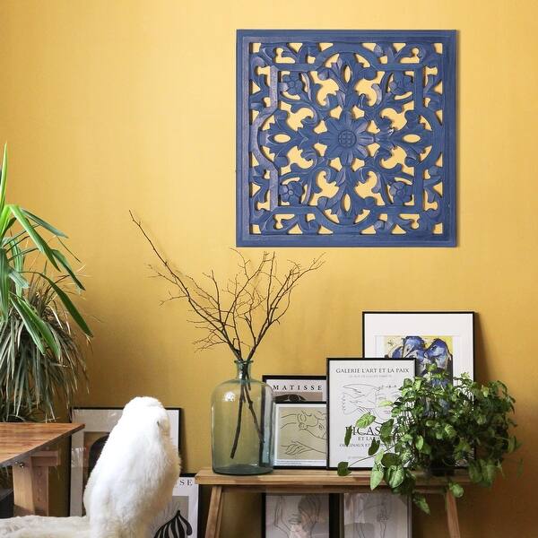 square wall medallion