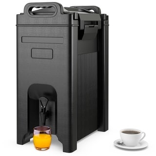 Costway Insulated Beverage Server/Dispenser 5 Gallon Hot Cold Drinks ...