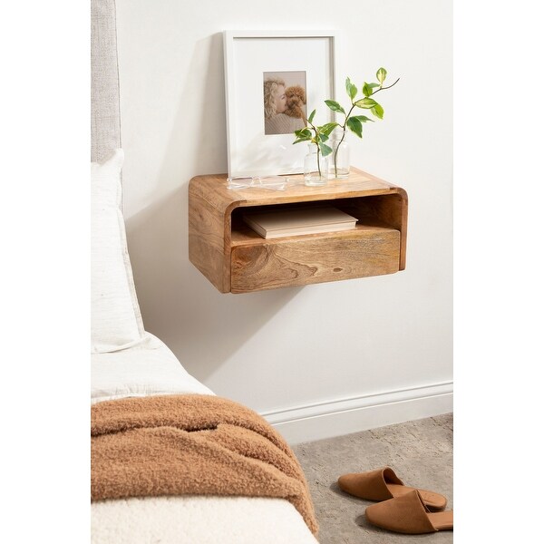 Kate and Laurel Kato Floating Side Table On Sale Bed Bath Beyond 37666070
