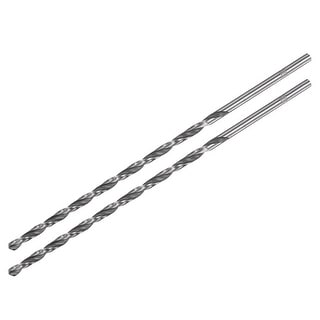 High Speed Steel Straight Shank Twist Drill Bit 3mm Dia. 120mm Length 2 ...