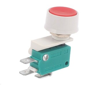 AC 125/250V 16A 1NO 1NC SPDT Red Button Type Mini Green Micro Switch ...