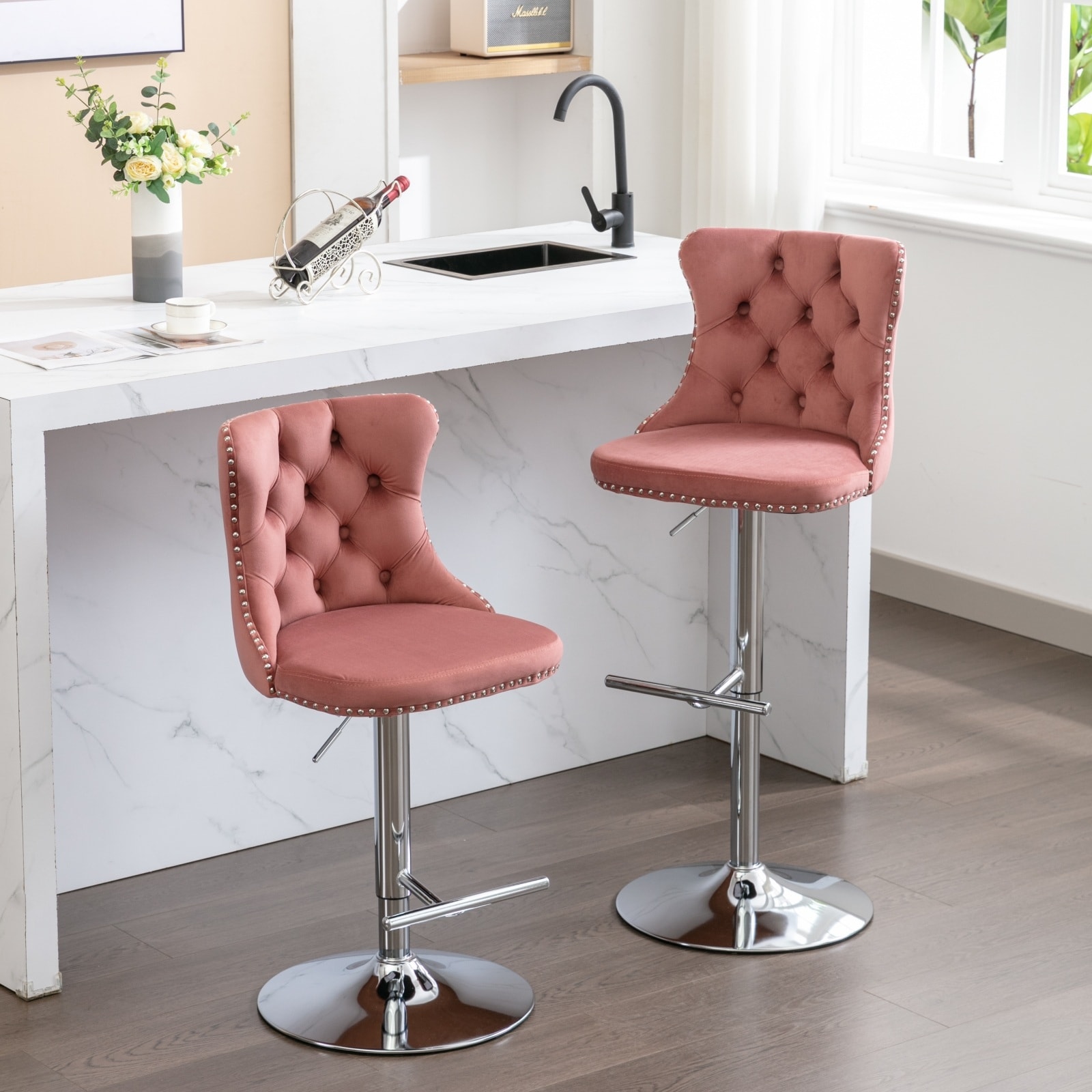 Pink bar stool chair store