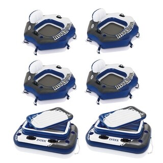 6-Pack 1-Seat Multicolored Inflatable Raft - Bed Bath & Beyond - 36088974