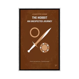 iCanvas "The Hobbit- An Unexpected Journey Minimal Movie Poster" by ...