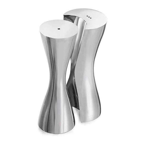 Nambe Hug Salt and Pepper Shakers - 6" H x 2.5" W - Bed Bath & Beyond ...
