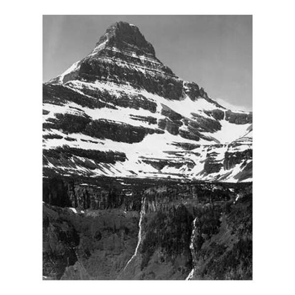 Snow Covered Mountain Glacier National Park Montana National Parks And ...
