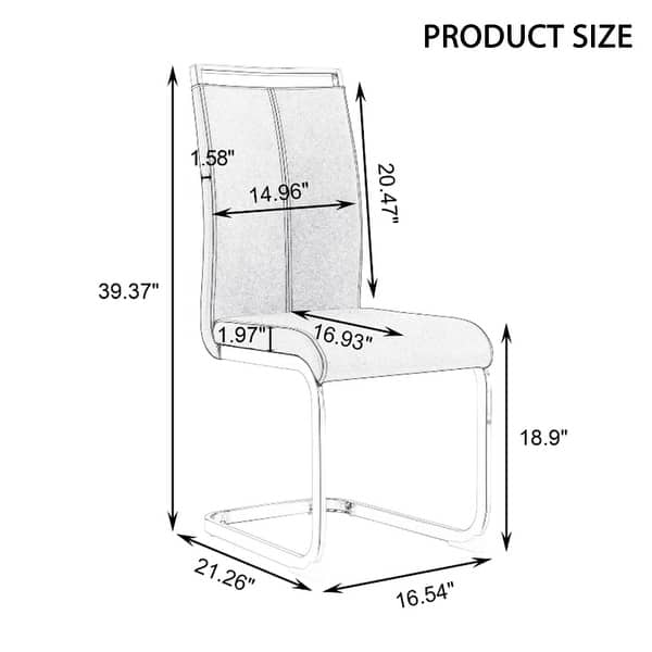 Modern High Back Dining Chairs - Bed Bath & Beyond - 37219137