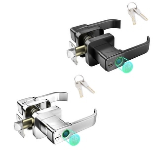 FITNATE Smart Biometric Door Lock Fingerprint Door knob with App ...