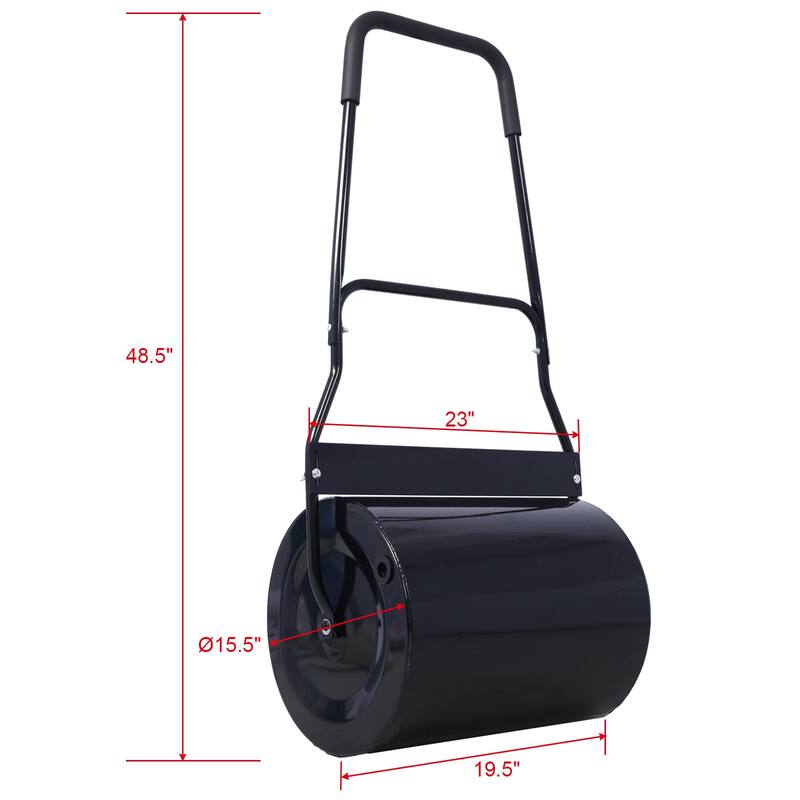 16 Gallon Heavy-Duty Filled Sod Drum Roller - Overstock - 39718809