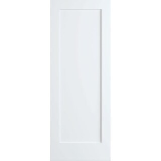 Frameport Shaker 24 Inch by 80 Inch Flat 1 Panel Interior Slab Passage ...