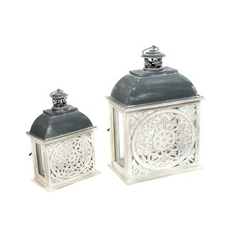 Nesting Rectangular Decorative Lanterns Set of 2 - Bed Bath & Beyond ...