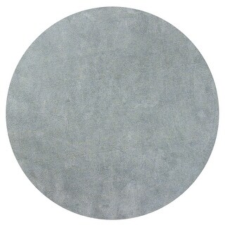 6' Blue Heather Round Indoor Shag Rug - 3'6" - Bed Bath & Beyond - 39596604