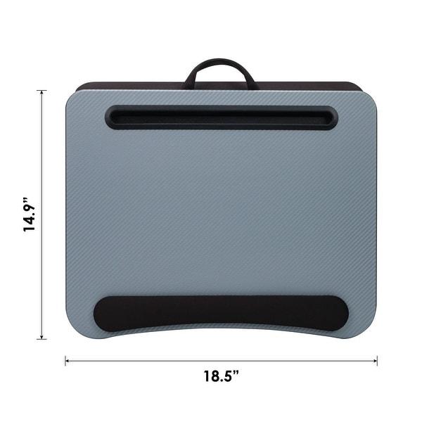 LapGear Memory Foam Pro Lap Desk with table holder and wrist rest - Bed ...