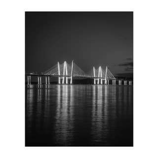 Tarrytown New York Tappan Zee Bridge 01 B W Modern Art Print/Poster ...