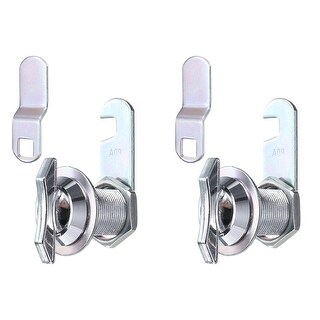 Thumb Operated Offset Cabinet Locks Keyless Non-Locking RV Cam Lock Fit ...