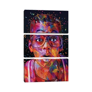 iCanvas "Steve Urkel Pop" by Alessandro Pautasso 3-Piece Canvas Wall ...