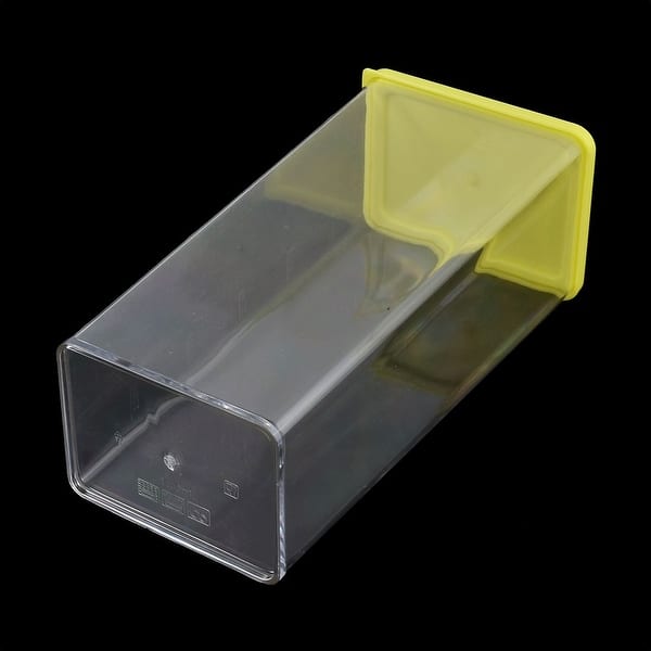 Unique Bargains Office Plastic Cuboid Shaped Airtight Food Storage Box ...