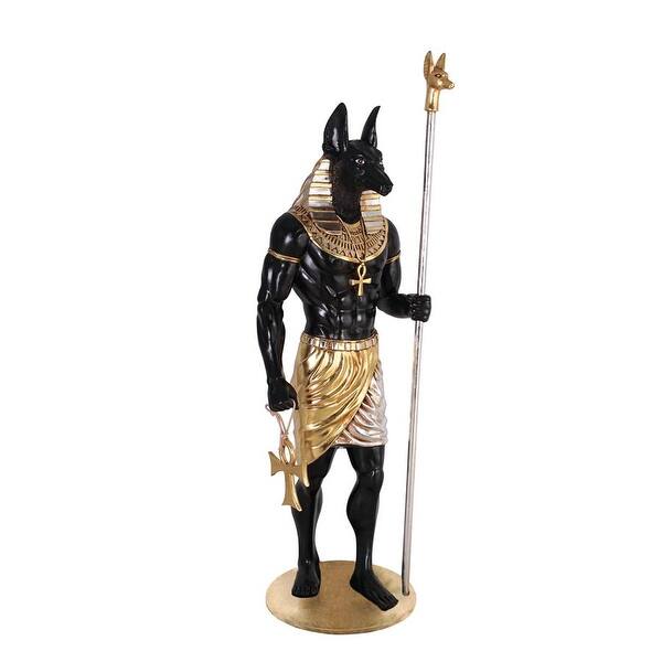 Design Toscano The Egyptian Grand Ruler Collection Life-Size Anubis ...