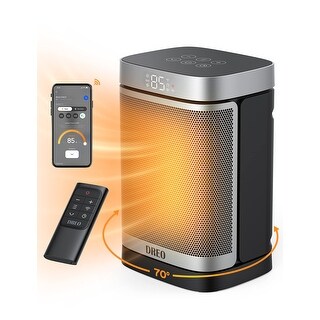 1500W Smart Space Heaters for Indoor Use, Portable Heater with 70 ...